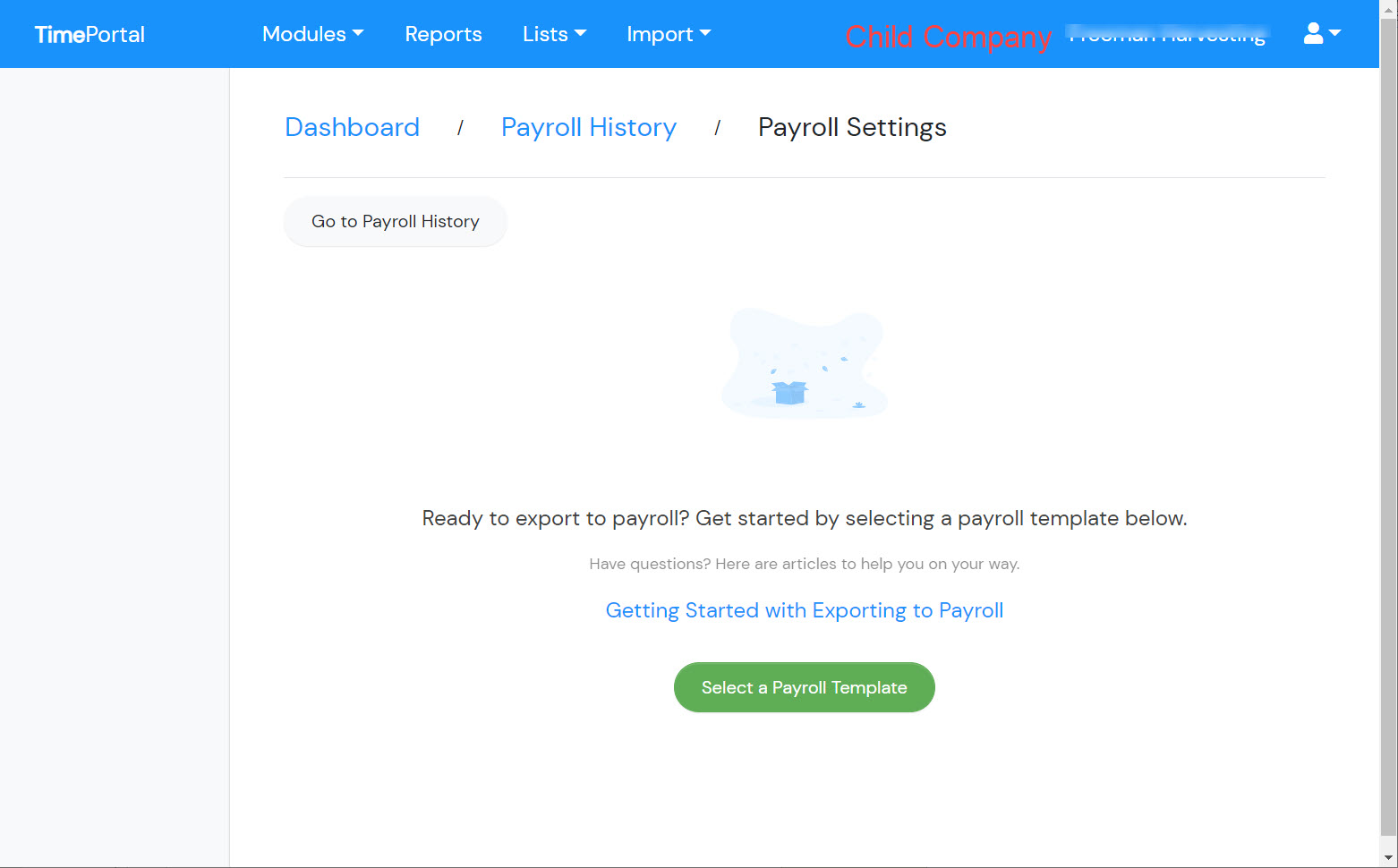 How to set up a new company with Prism payroll – Support | Time Portal, LLC